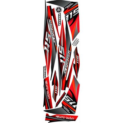 Jual Striping Sticker Jupiter Z Robot Sticker Variasi Lis Body Jupiter Z Robot Shopee Indonesia