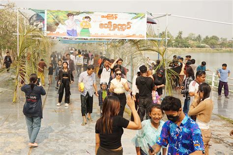 မိတ္ထီလာမြို့၌ မြန်မာ့ရိုးရာယဉ်ကျေးမှု မဟာသင်္ကြန်ပွဲတော် အကျနေ့တွင် ပ