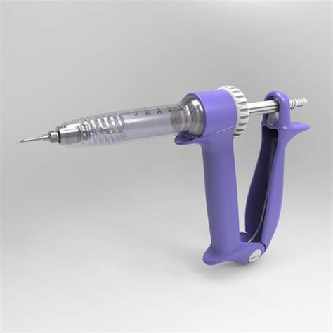 Simcro Premium Purple 5ml Variable Dose Tube Fed Injector Datamars Uk