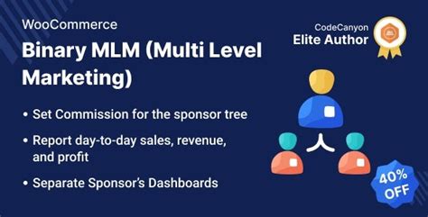 Woocommerce Binary Multi Level Marketing Mlm 200 Plugins Gpl