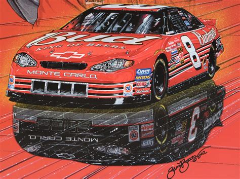 Sam Bass Autograph Dale Earnhardt Jr Sr The Shadow Of Greatness 168
