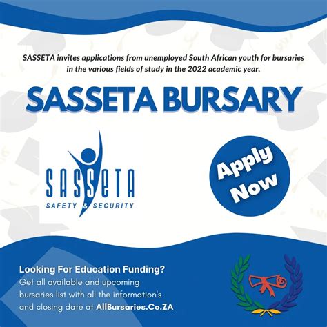 Sasseta Bursary South Africa