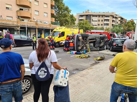 Accidente En Palma Un Herido En Eusebio Estada