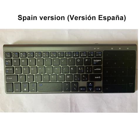 Slim 2 4g Wireless Keyboard With Touchpad Mouse Number Numeric Usb