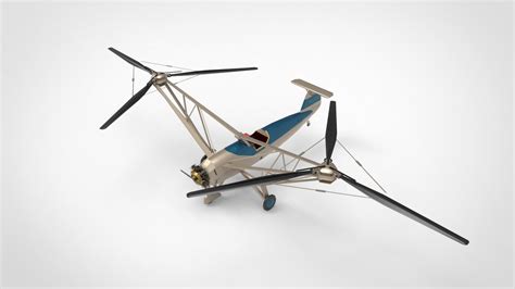 Focke Wulf Fw 61 3d Model Cgtrader