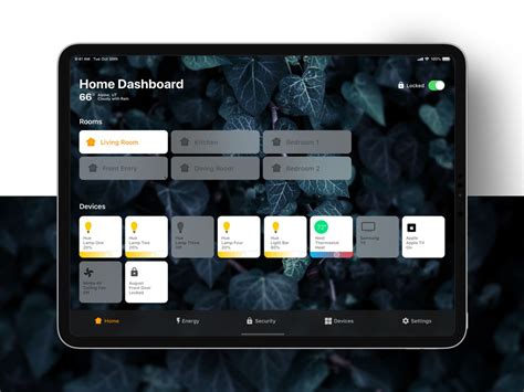 Home Automation By Jonah Stowe Web Design App Ui Design Mobile App Design Interface Design