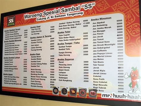 Si Kecil Lucu Kuliner Special Sambel