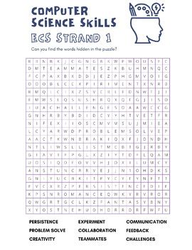 Exploring Computer Science Word Search By Unit By Angie S CTE Shop