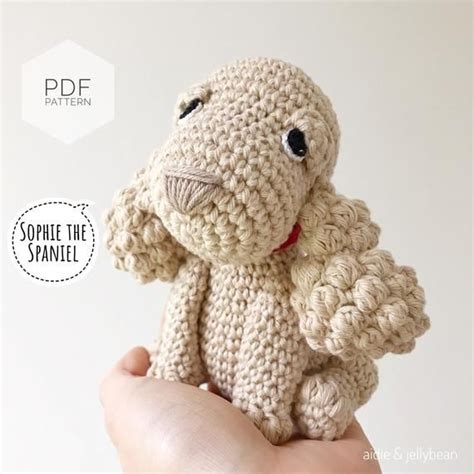 Amigurumi Pattern Tutorial Bundle English Amigurumi Cockapoo Poodle