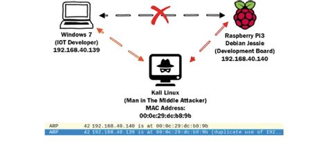 Kali Linux Machine Acted As A Mitm To Sniff The Packets In Both Directions Download