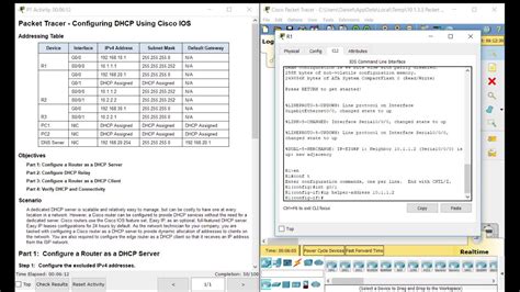 Packet Tracer Tutorials 10133 Configuring Dhcpv4 Using Cisco Ios Youtube