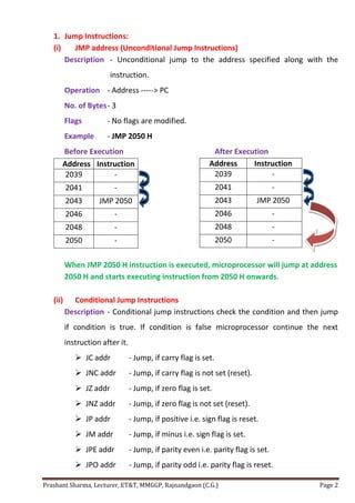 Branching Instruction PDF Branching Instruction PDF