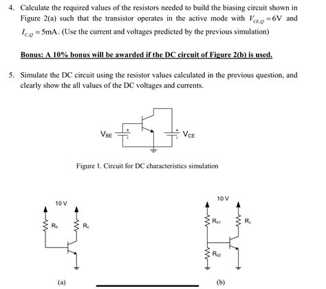 Solved Calculate The Required Values Of The Resistors Needed