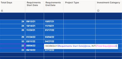 trouble adding a cell value to workday function smartsheet community