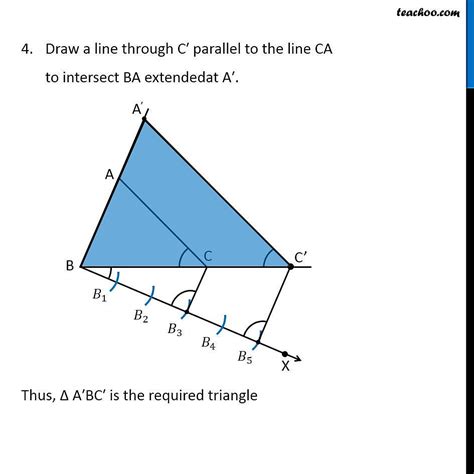 Example Construct Similar Triangle Scale Factor Chapter