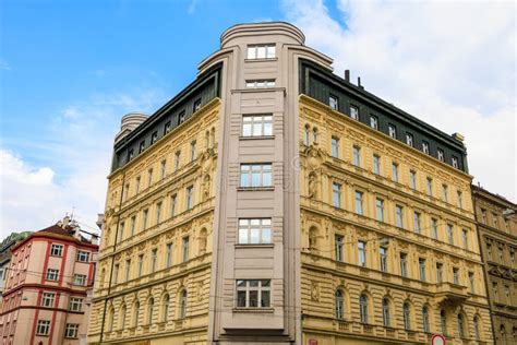 Corner Of The House Of Classical European Architecture Of The Old Cozy Tourist City Background