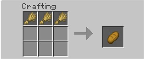 Minecraft Bread Recipe