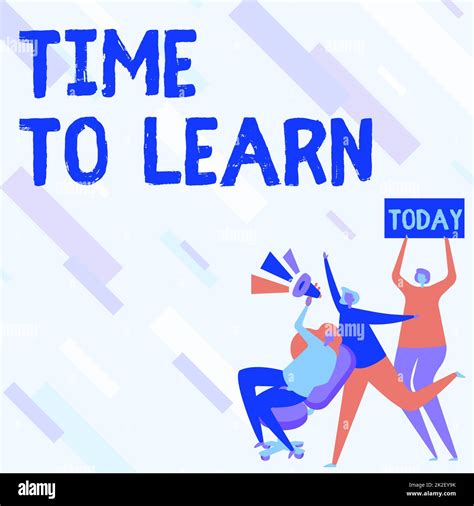 Conceptual Display Time To Write Conceptual Photo To Record Something Or To Express An Idea In