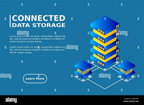 Transfer Of User Data To The Server Data Flow Data Storage Server Digital Space Data Center
