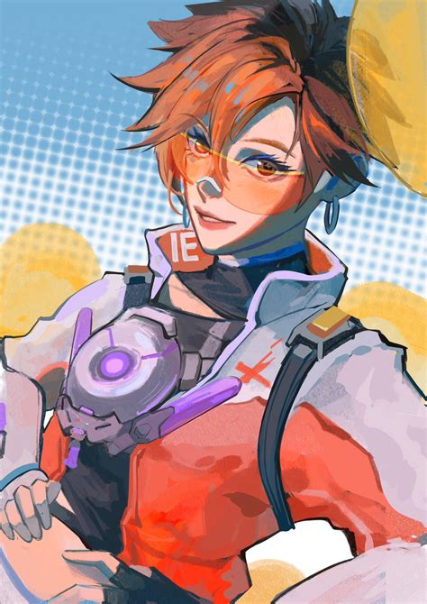 Tracer And Traysi Tracer Overwatch And More Drawn By Westwheat Danbooru