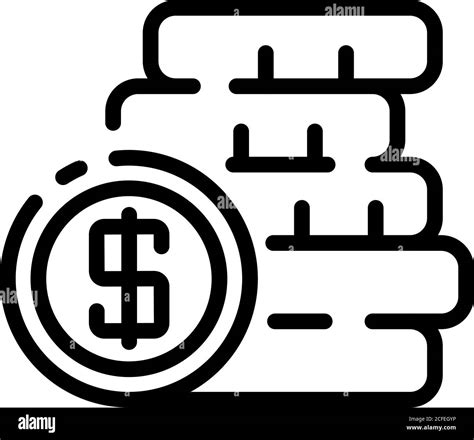 Blockchain Icon Outline Style Stock Vector Image And Art Alamy