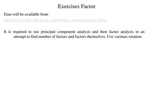 Ppt Factor Analysis Powerpoint Presentation Free Download Id331349