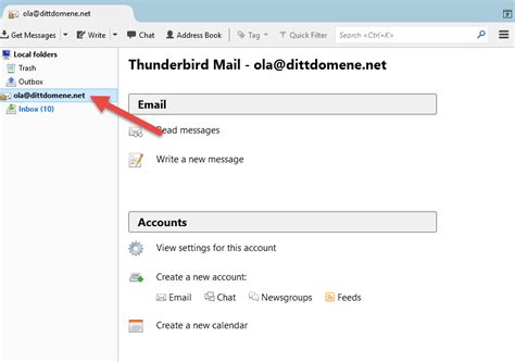 Setup Of An Email Account In Mozilla Thunderbird Pro Isp