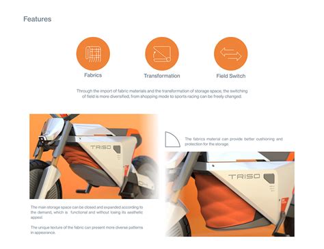 Triso Electric Motorbike Behance