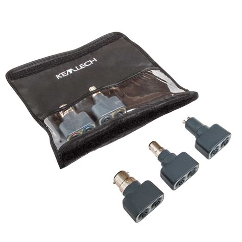 Kewtech Lightmates Test Circuit Adaptors Kit Of 5 Lightmatkit Cef