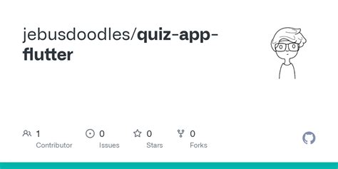 GitHub Jebusdoodles Quiz App Flutter