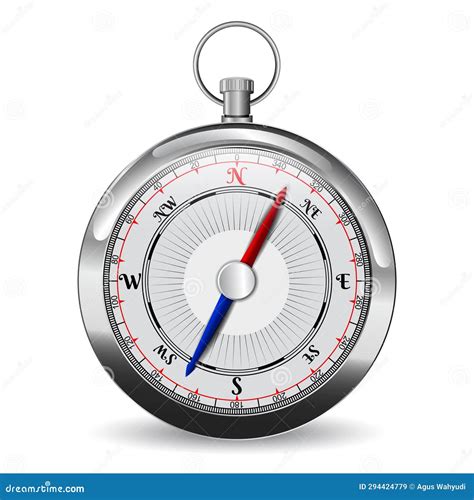 Set Of Realistic Wind Compass Marine Isolated 3d Render Stock Illustration Illustration Of