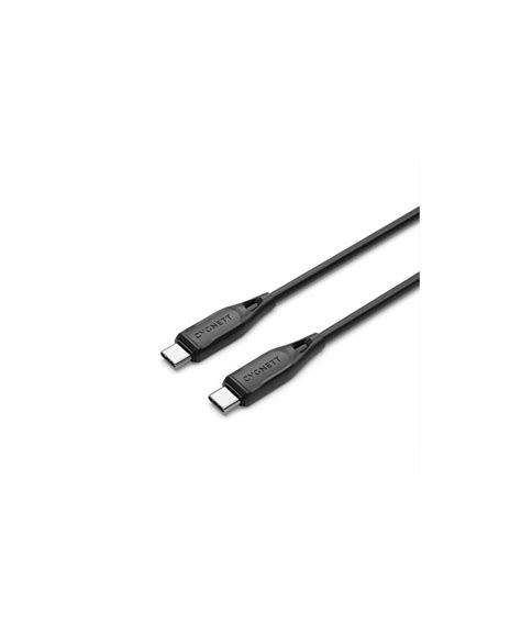 Cygnett Essentials 2m Usb C To Usb C 20 Cable Cy4693pctyc In Black