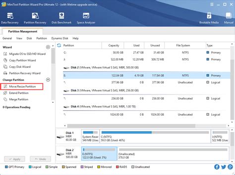 How To Move Resize Partition MiniTool Partition Wizard Tutorial MiniTool Partition Wizard