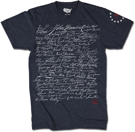 Download Declaration Signatures T Shirt1776