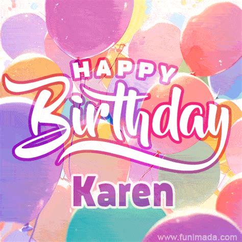 Happy Birthday Karen S For Her Download On