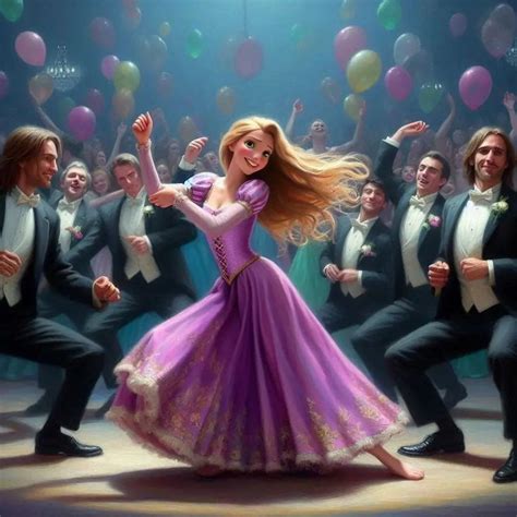 Tangled Dancing Tangled Dance Scene Rapunzel Tangled Disney Dance