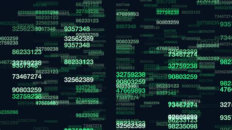 Premium Stock Video Matrix Neon Binary Code From Numbers In Dark Space