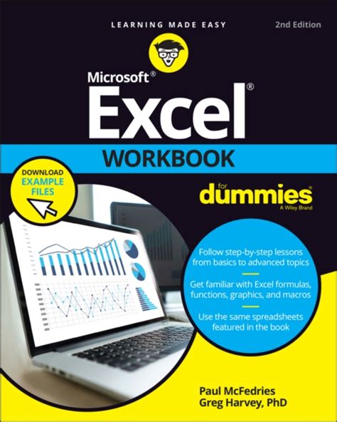 Excel Workbook For Dummies By Greg Harvey Paul McFedries Shakespeare Company