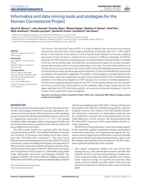 Pdf Informatics And Data Mining Tools And Strategies For The Human