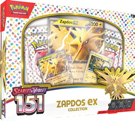 Pre Order Pokemon Scarlet And Violet 151 Zapdos Ex Box Lumius Inc