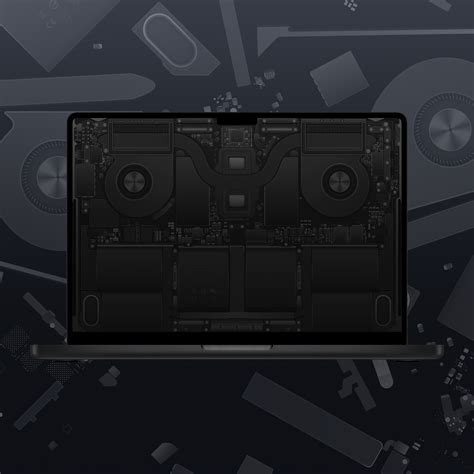 Space Black Macbook Pro Schematic Basic Apple Guy