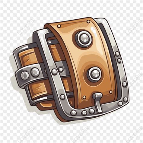 버클 클립 아트 만화 만화 금속 버클 벨트의 그림 벡터폰트헬멧 Png 일러스트 무료 다운로드 Lovepik