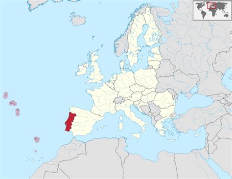 Geografía De Portugal El País Del Atlántico Geografía Infinita