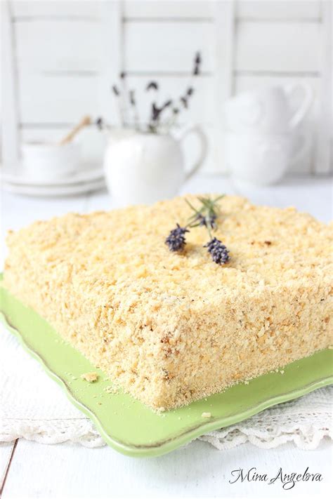 Френска селска торта с бисквити Layered Honey Cake With Biscuits Торт Бисквит Холодные блюда