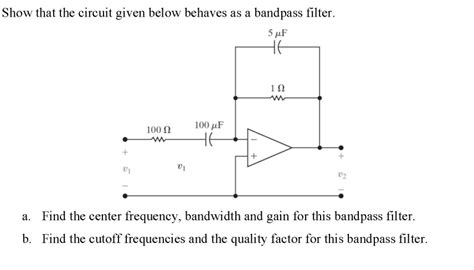 solved show that the circuit given below behaves as a