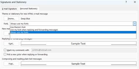 send mail font grayed out microsoft community