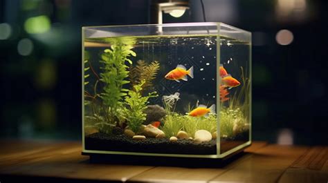 玻璃鱼缸里的金鱼高清图片下载 正版图片600603597 摄图网