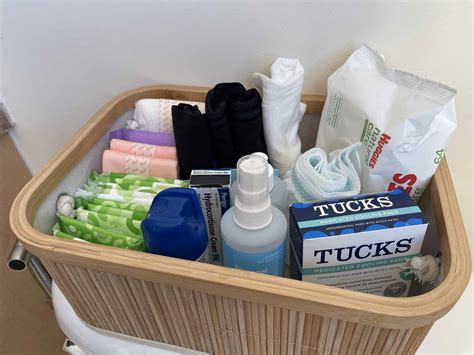 The Ultimate Postpartum Care Kit Checklist Postpartum Essentials Moms