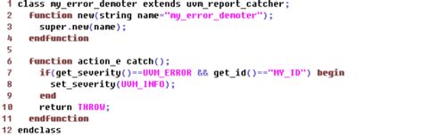 Uvm Report机制 Uvm Report Info冗余度设置与重载与uvmreportcatcher使用了callback机制 知北游。。 博客园