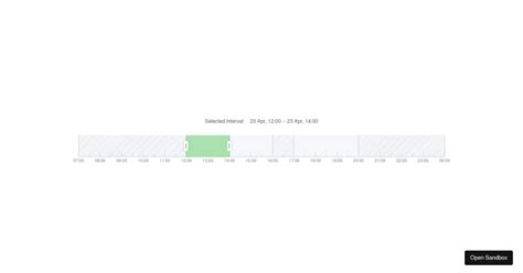 React Timeline Range Slider Examples CodeSandbox